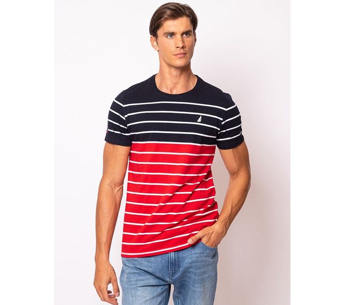 Heavy Tools póló - Morton Red - férfi | cipomarket.hu